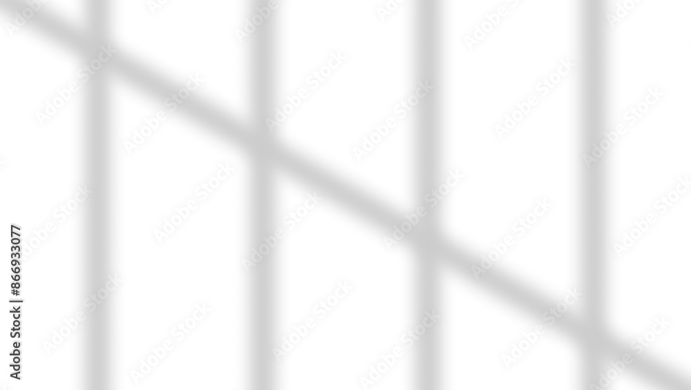 Window Frame Gobo Effect on a transparent background, 4k UHD. Realistic ...