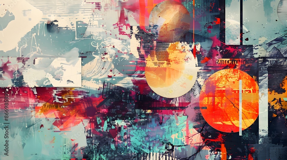 Digital Collage: Combining elements from various digital sources ...