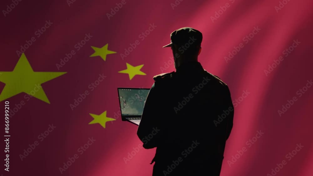 Video „Chinese soldier using radar detecting ballistic missile attacks ...