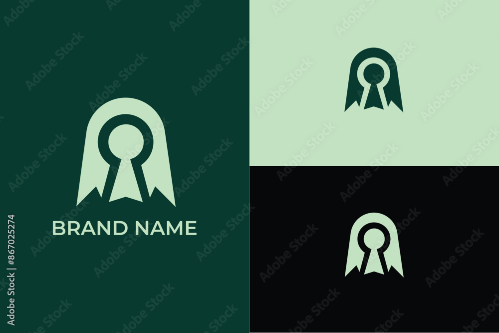 Vetor de lock key hole security logo, plumbing logo, flooded toilet ...