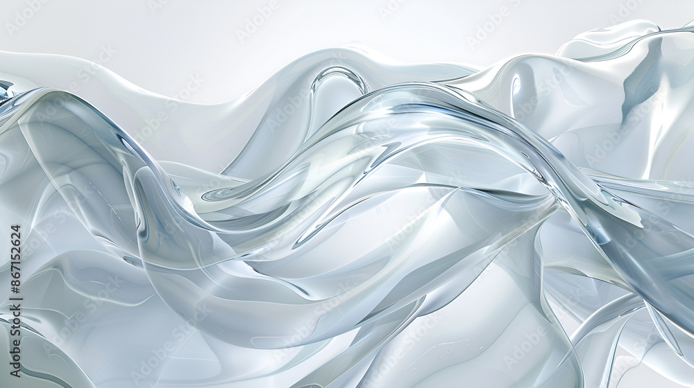 A translucent serum exemplifies skincare luxury with a gelatinous ...