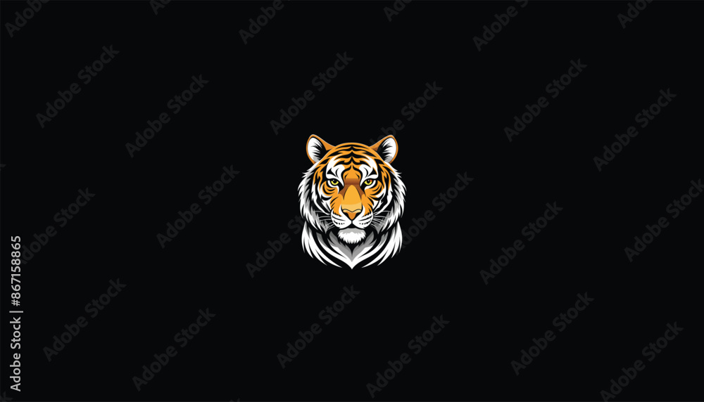 Vetor de bengal-tiger, bengal-tiger logo, bengal-tiger logo design ...