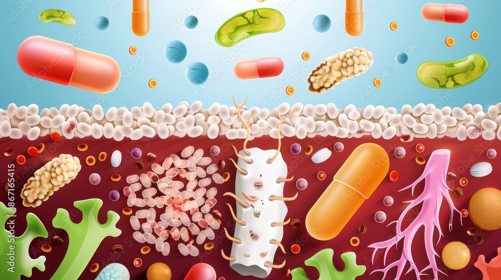 Fermentation process with detailed glycolysis, pyruvate conversion to ...