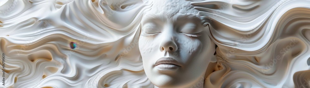 AI-powered software creating abstract sculptures, AI sculpture design ...