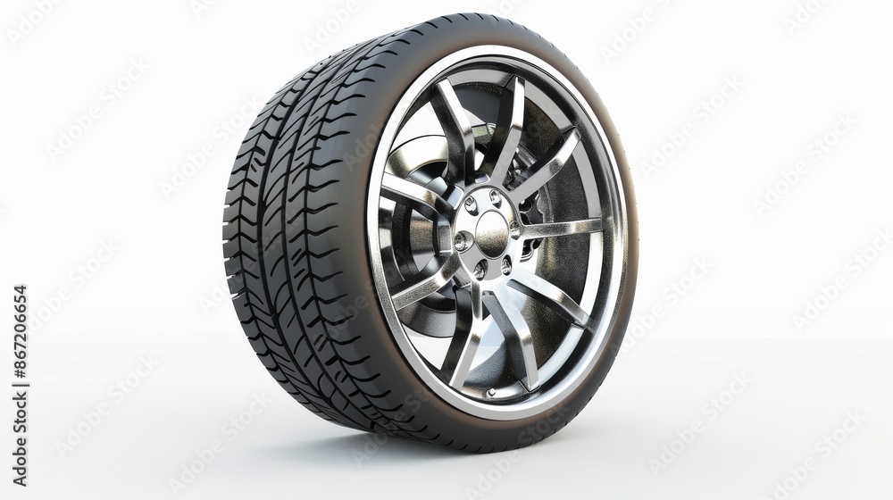 Wheel car , Car tire, Aluminum wheels, sport wheel and tire , Modern ...