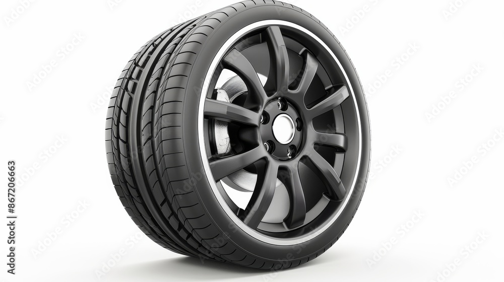 Wheel car , Car tire, Aluminum wheels, sport wheel and tire , Modern ...