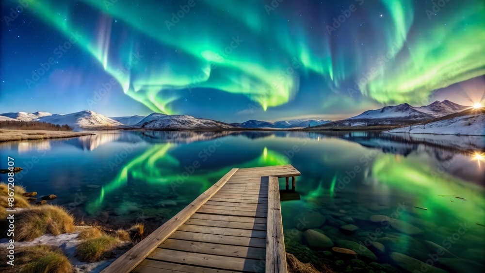The aurora borealis, also known as the northern lights, is a natural ...