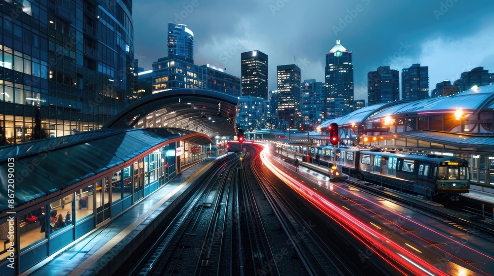 Public Transit Hubs: Focus on public transit hubs, bus terminals, and ...