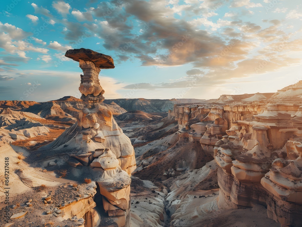 Admire the majesty of ancient desert rock formations in HD., clean ...