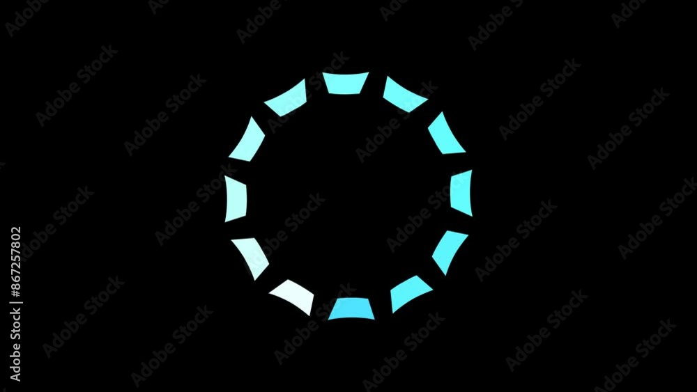 Loading Circle Animation. Loading Progress Circle Waiting. Alpha ...