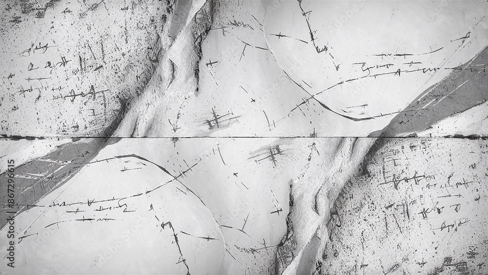 A textured, grayscale background with a blend of rough and smooth ...