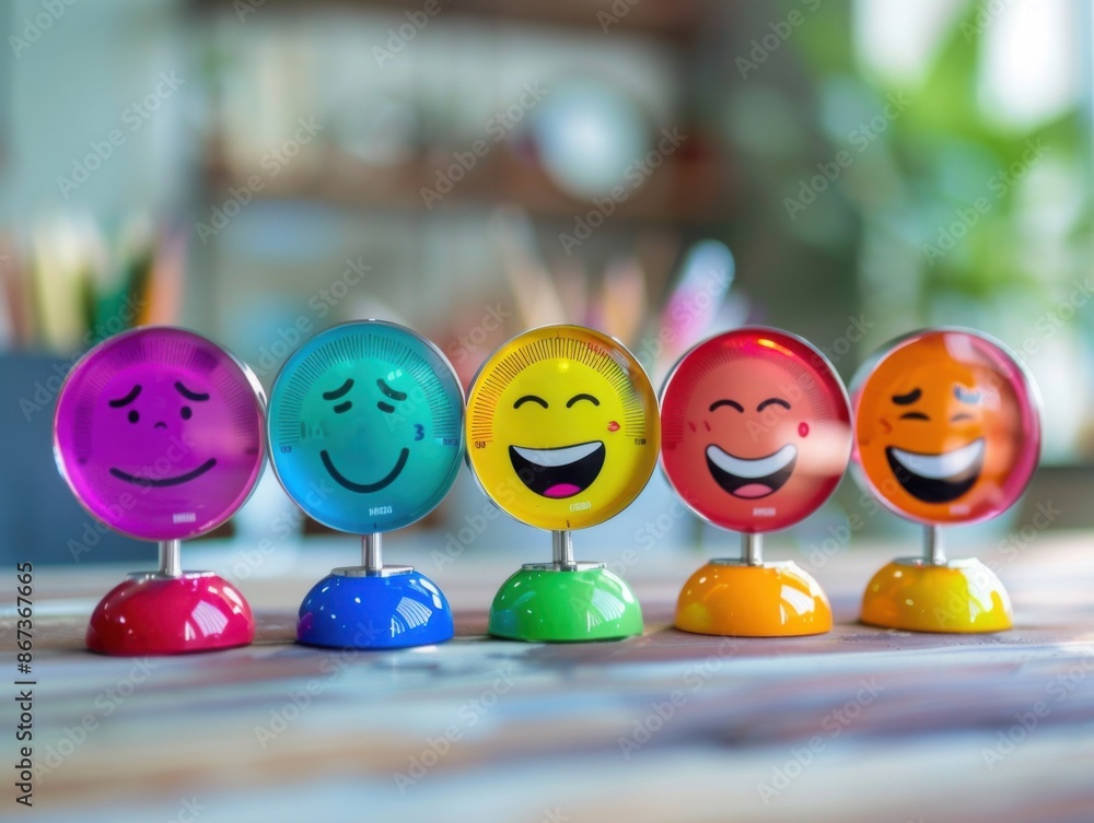 Mood meter (happiness scale rising | stress levels falling) (colorful ...