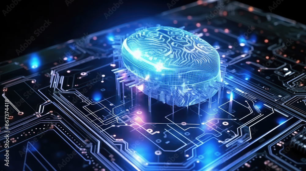 Artificial intelligence is self-learning, programming. Chatgpt with AI ...