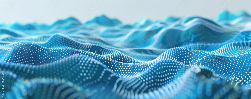 Produce an HD 3D mockup of an abstract landscape background resembling ...