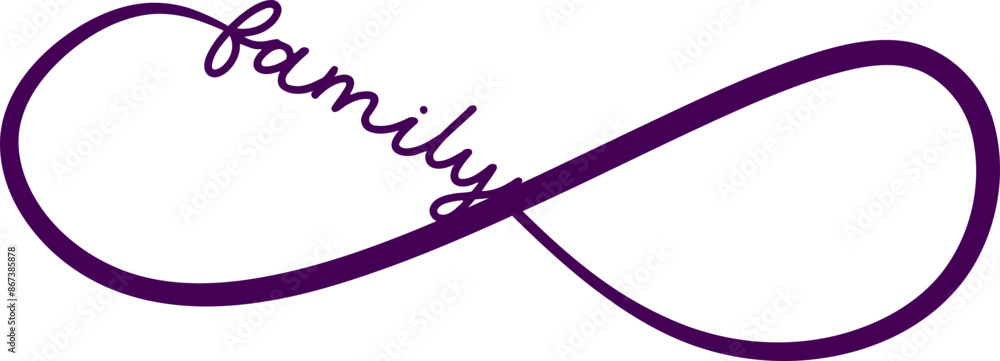 Poster Family Infinity Symbol – Wall Art | UkPosters
