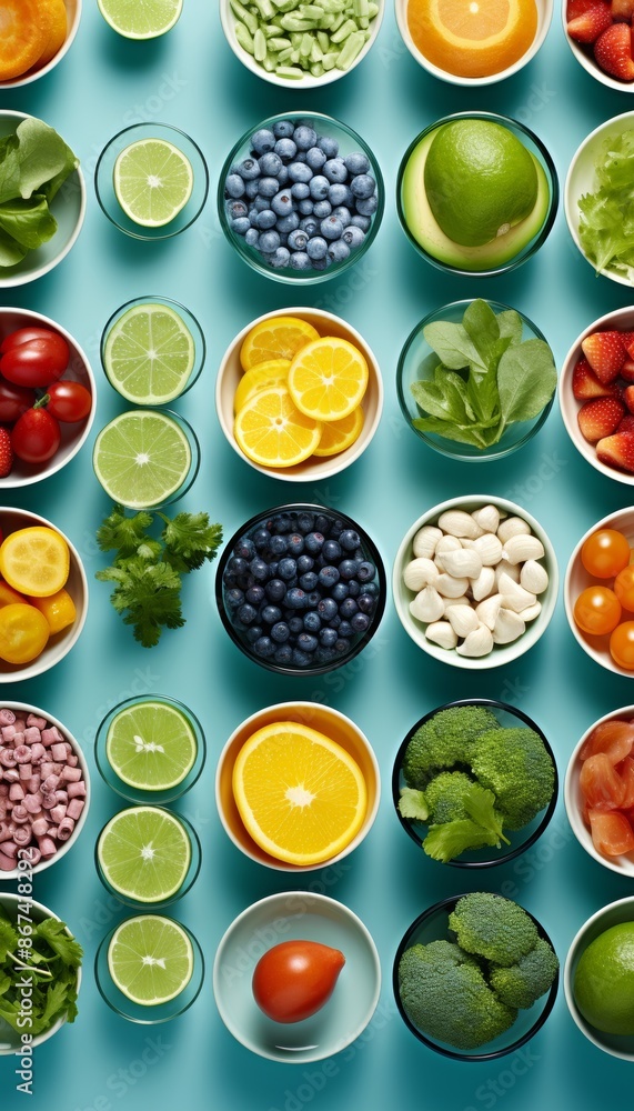 Generation z preparing and enjoying diverse healthy dishes reflecting ...