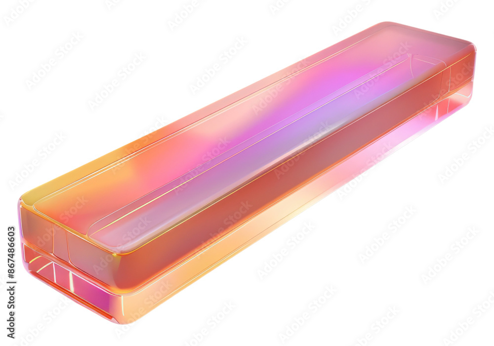 Vibrant search bar isolated, transparent background, PNG, cutout. Stock ...