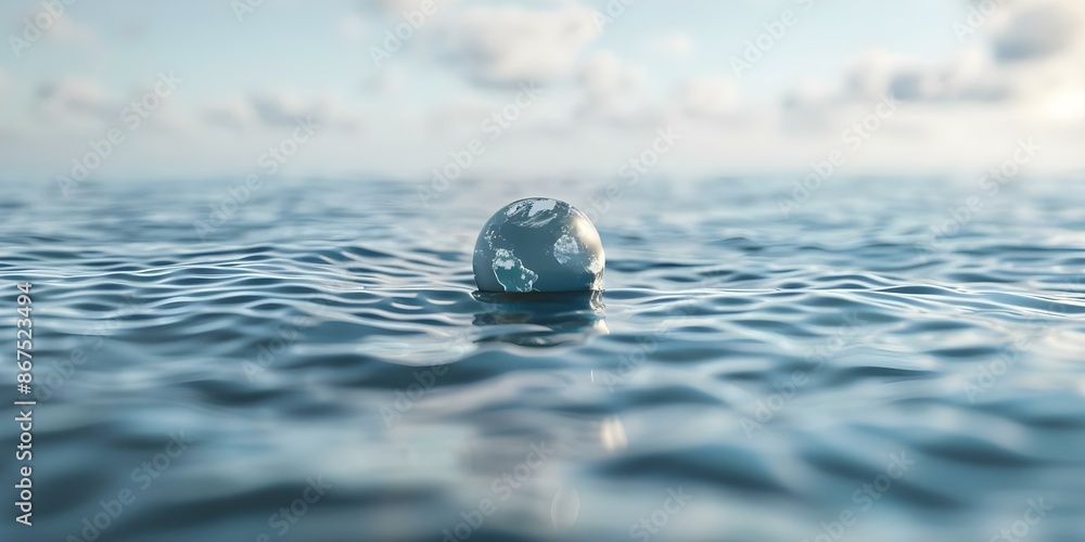 Global drowning due to rising sea levels caused by climate change ...