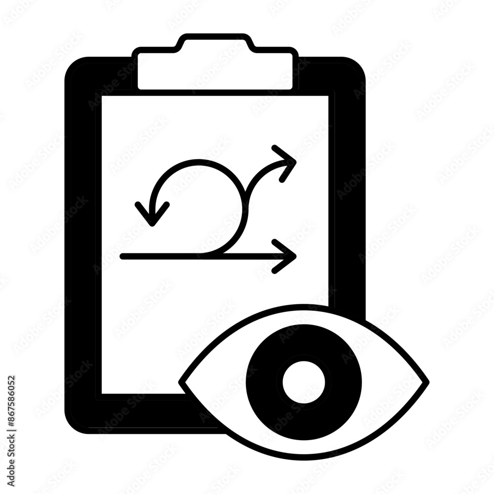 Agile visual management Concept, Continuous monitoring Process Vector Icon Design, Software and ...