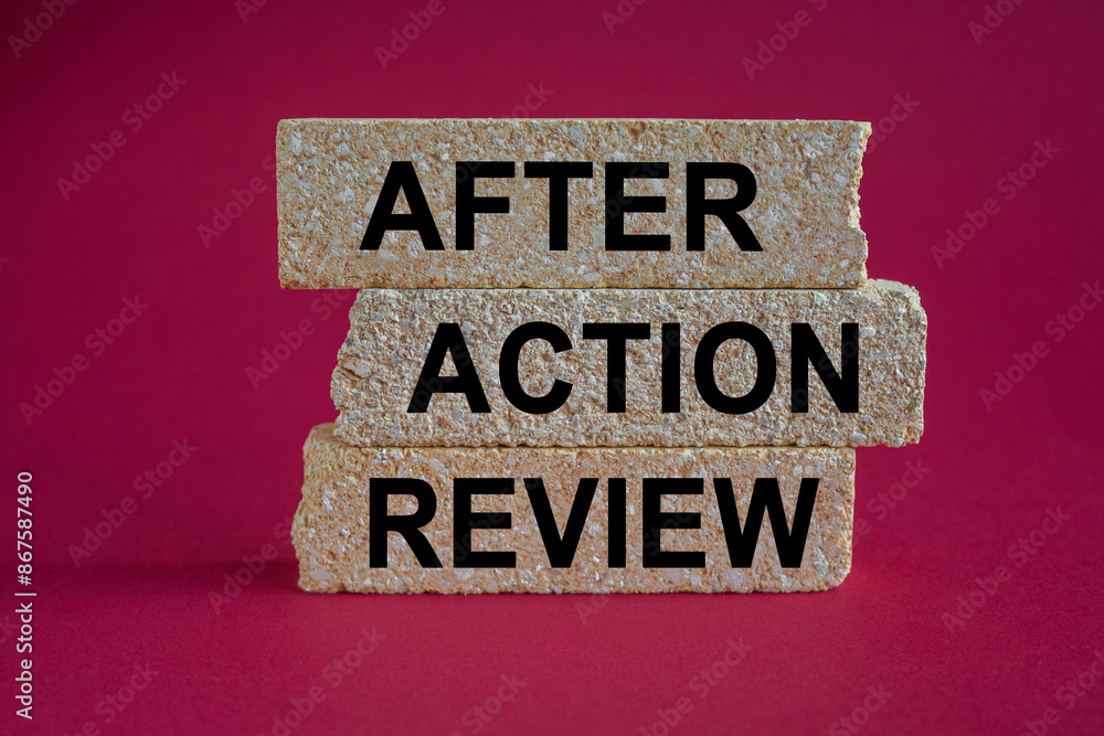 After action review symbol. Concept words AAR After action review on ...