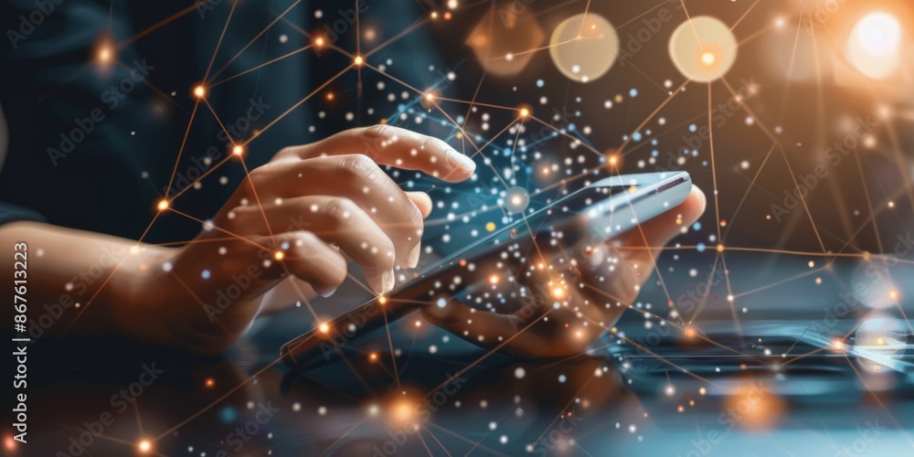 Connected World: Hand Engaging in Digital Communication Network Using ...