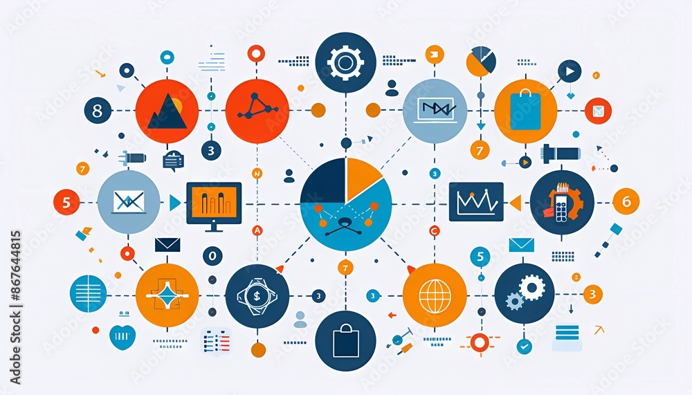 AML Risk Assessment and Mitigation, risk assessment workshop with icons ...