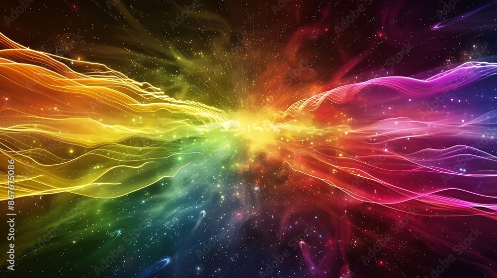 Comprehensive chart illustrating the electromagnetic spectrum from ...