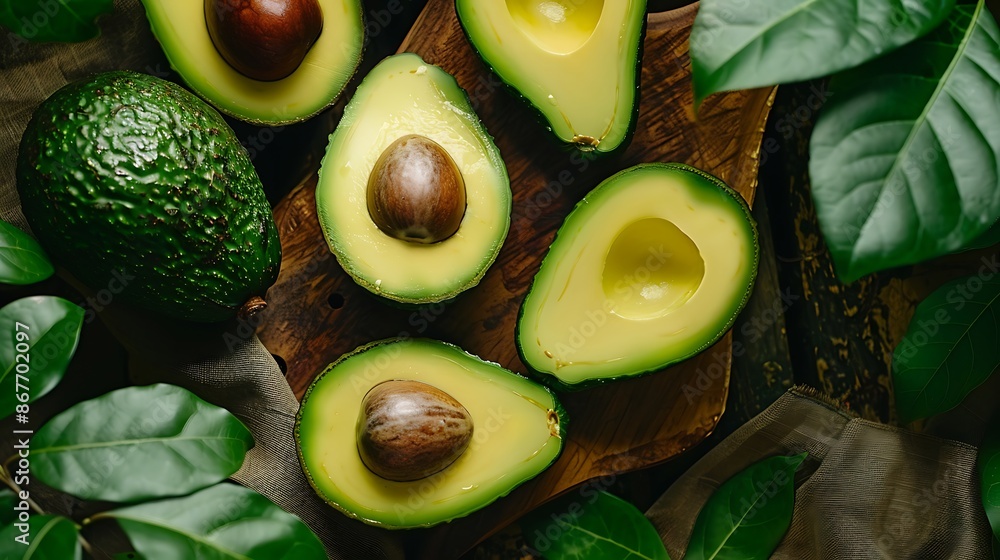 Visual resource on the Avocado Persea americana showcasing its ...