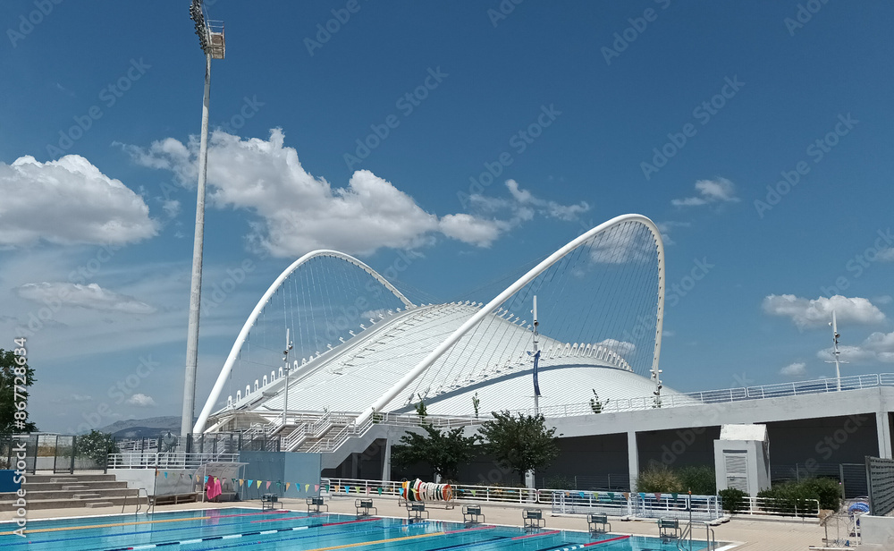 Olympic Velodrome in Athens part of the olympic complex also called ...