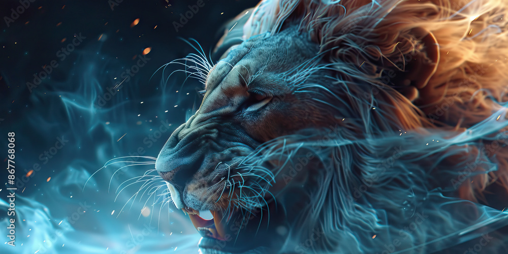 Courage is the roaring lion of the spirit, facing fear head-on and ...