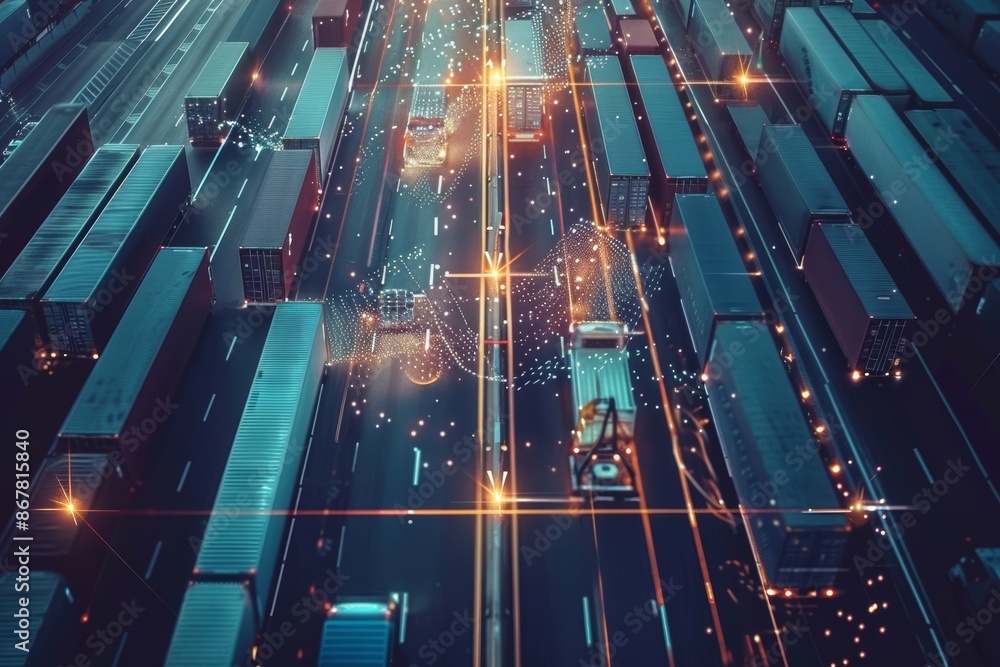 Smart logistics network for efficient import export industry with ai ...