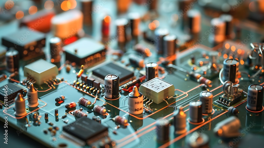 Detailed visual aid on Series Circuits illustrating the arrangement of ...