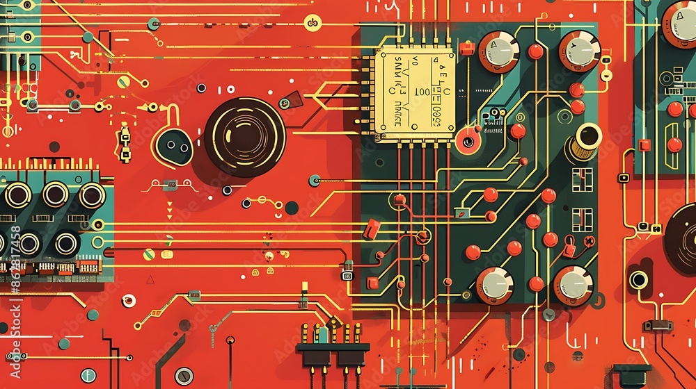 Series of illustrations Electric Circuits detailing series parallel ...