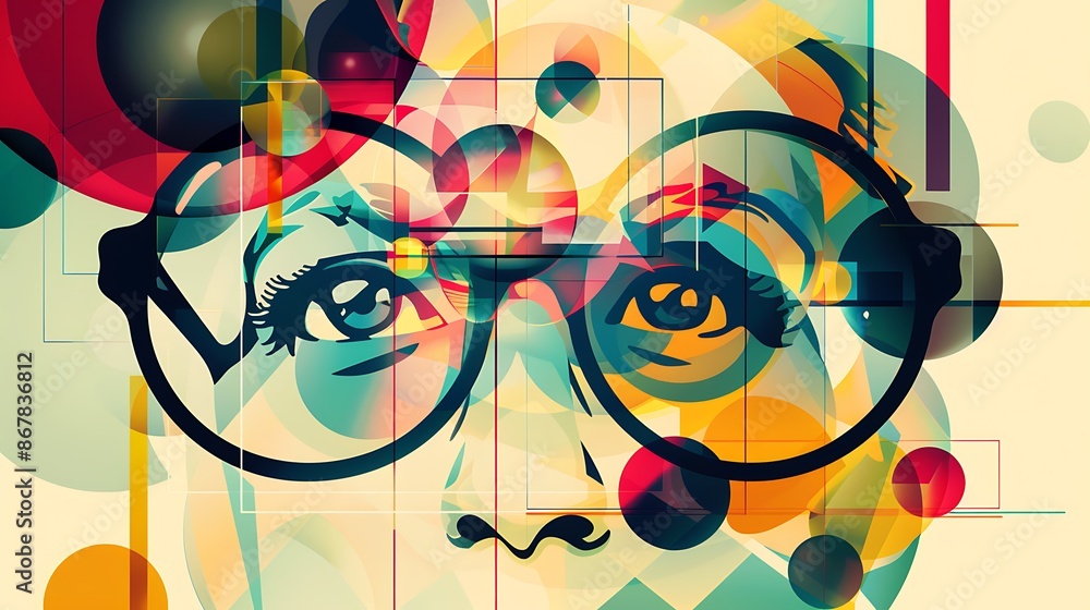 Infographic focusing Optics explaining behavior of light through ...