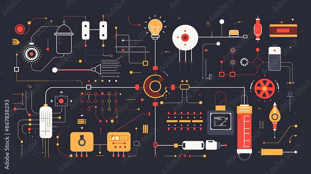 Infographic on Kirchhoff's Laws explaining the principles of current ...