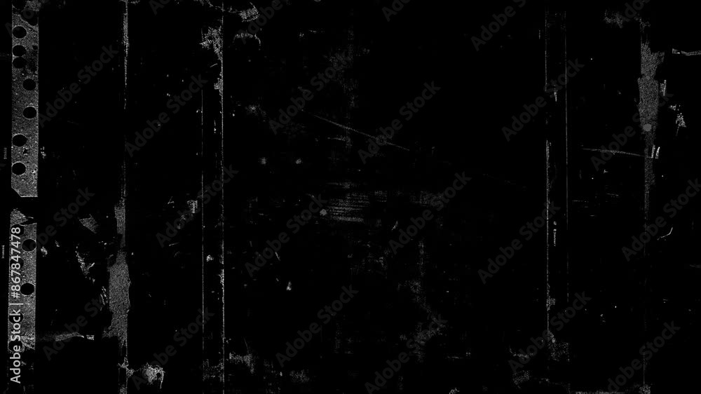 Black and white negative film background, low contrast textured overlay ...