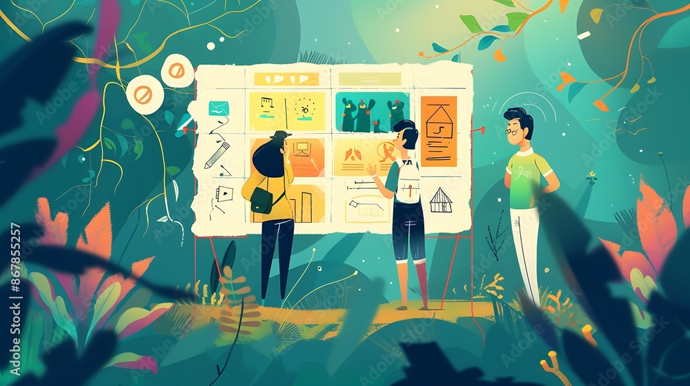 Infographic elements digital storytelling techniques including ...