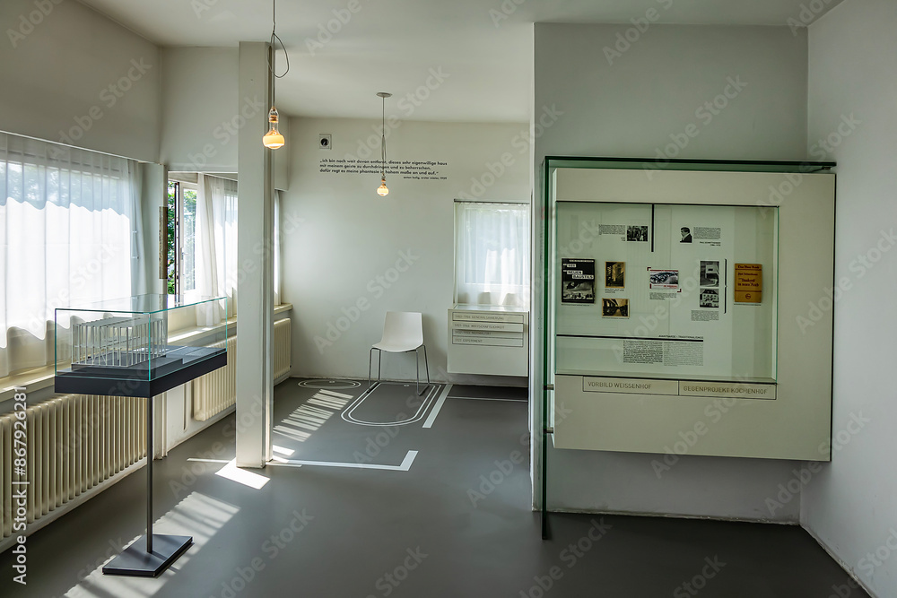 Weissenhof Museum (from 2006) in semidetached houses designed by ...