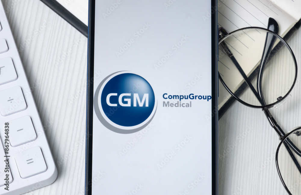 New York, USA - 21 June 2024: CompuGroup Medical Logo on Phone Screen ...