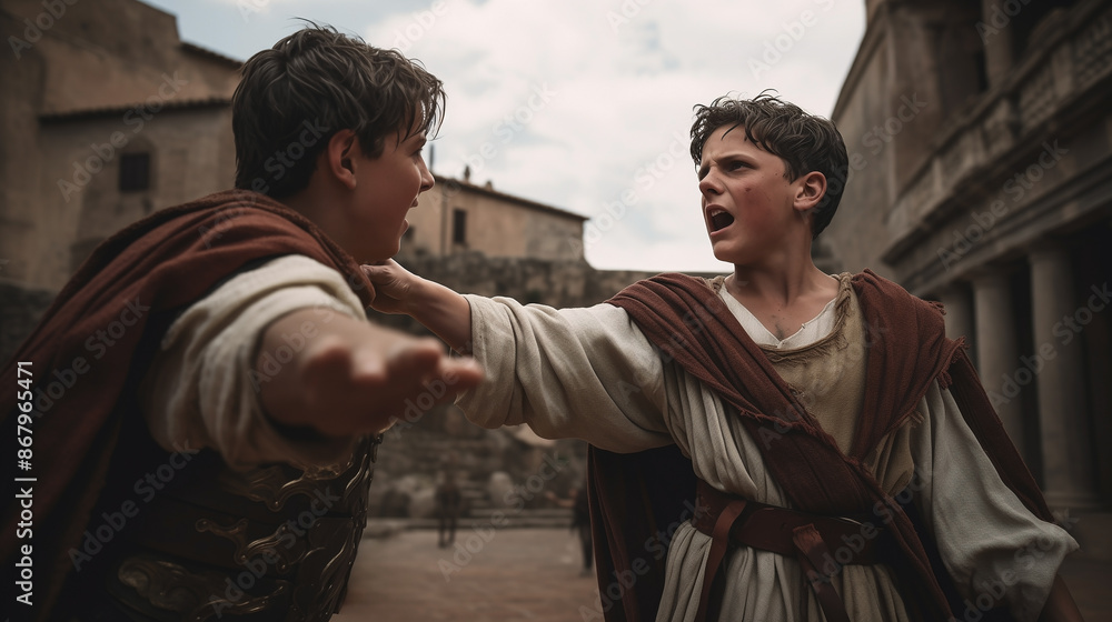 In the Bible, the story of Cain and Abel recounts the tragic murder of ...