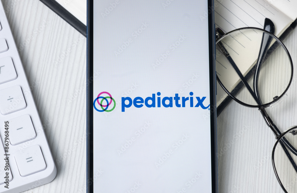 New York, USA - 21 June 2024: Pediatrix Medical Group Logo on Phone ...