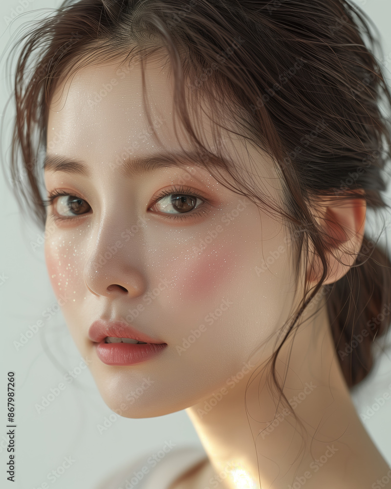Natural South Korean Skin Texture Overlay for Realistic Digital ...