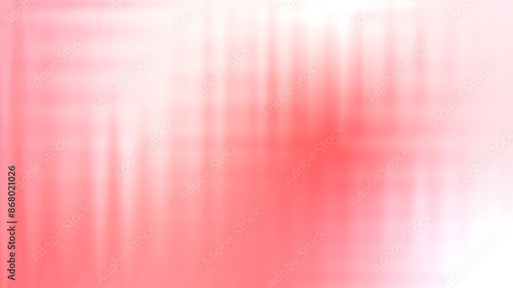 Abstract red background with white blurred wavy lines creating dynamic ...