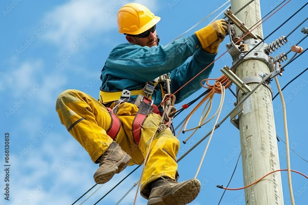 Signs and symbols depicting safety measures for high voltage ...