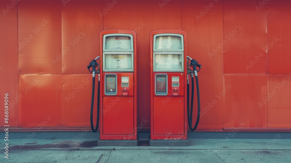 The wallpaper featuring a close-up of a gas pump nozzle highlights the ...
