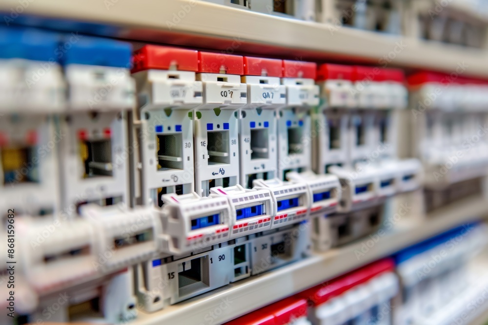 Illustrated safety measures for electricians shown in informative signs ...