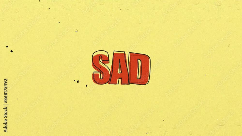 Sad Typography Letter Animation, Sad Logo Animation, Sad Text Animation ...