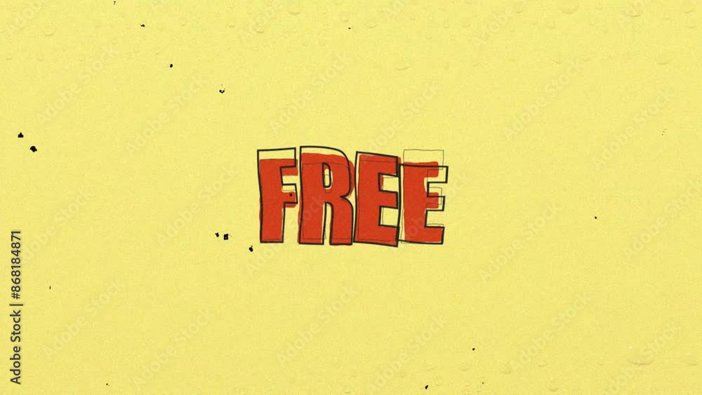 Free Typography Text Animation Video, Free Letter Animation, Stylish ...