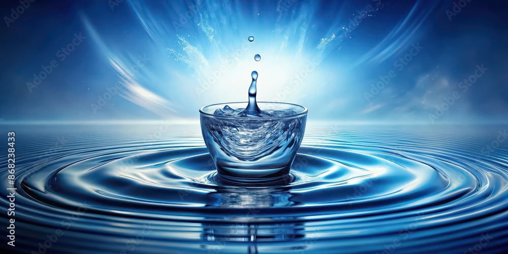 Transformation word concept dep in water, transformation, word, concept ...