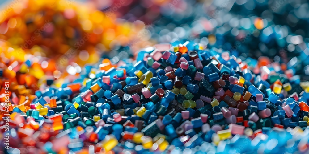 Transforming plastic waste into pellets for ecofriendly manufacturing ...